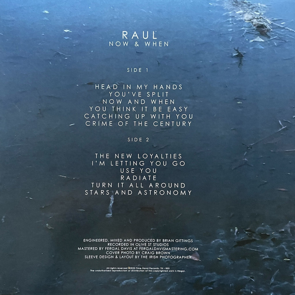 Raul Now and When Vinyl – Road Dog Merch