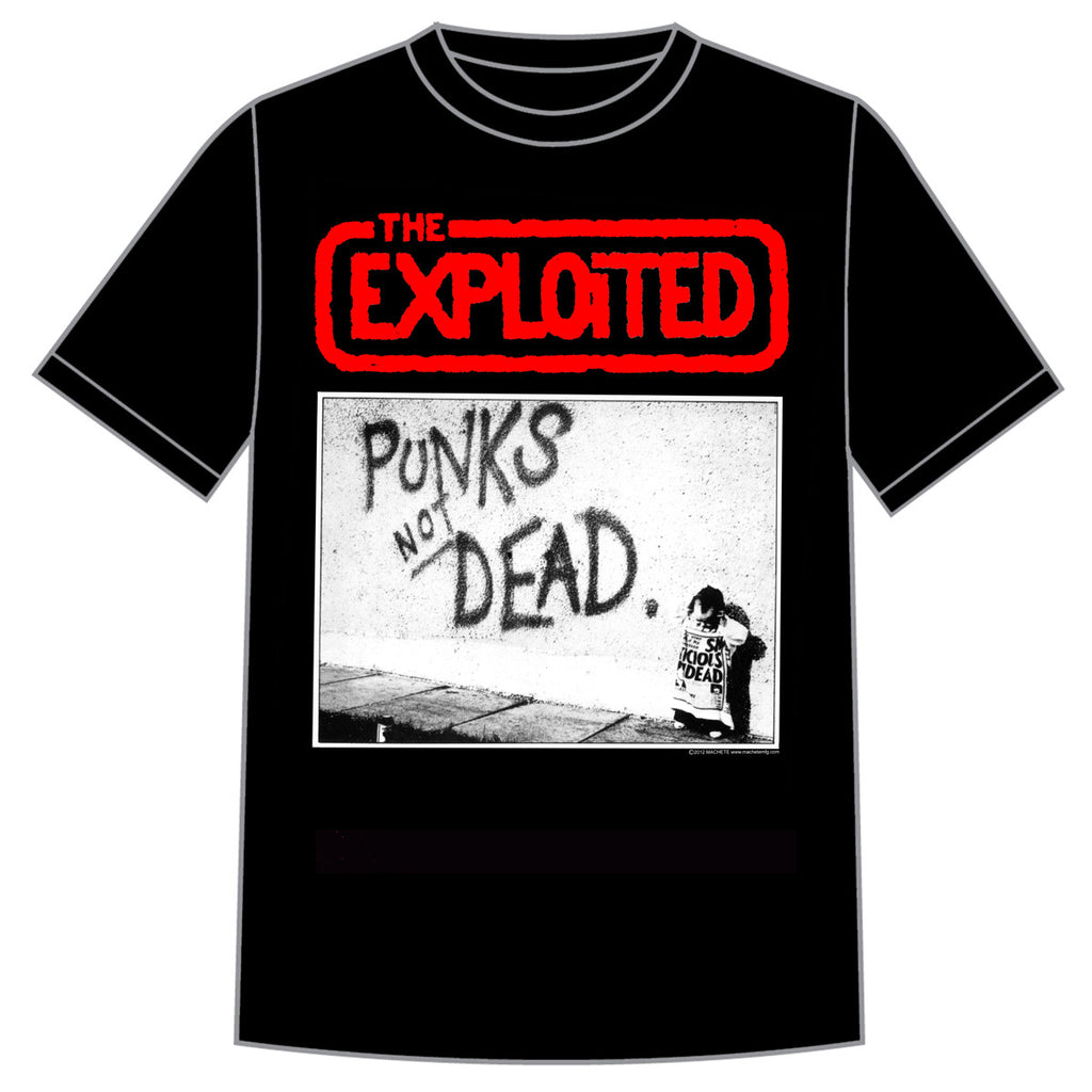 The Exploited "Punks Not Dead" Shirt – Road Dog Merch